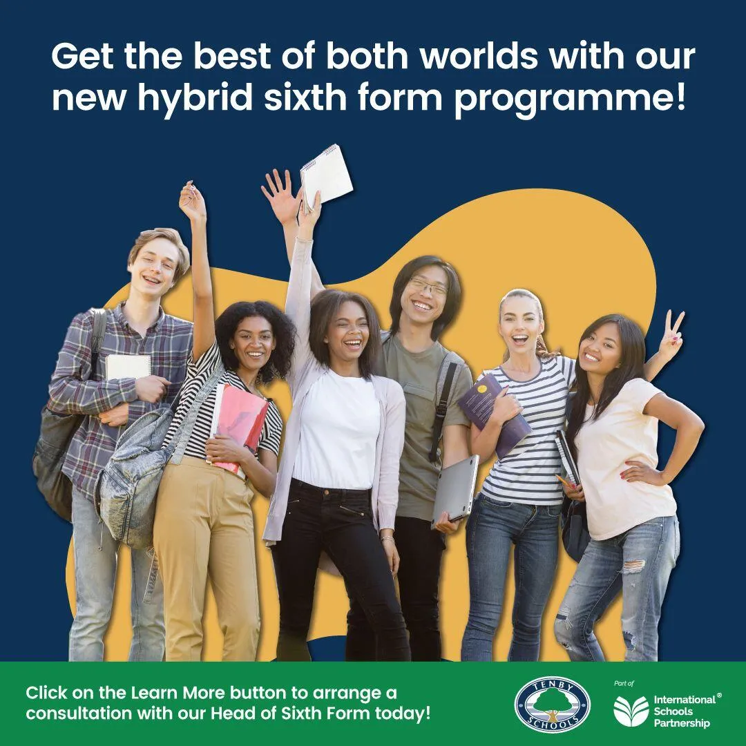 Get the best of both worlds with our new hybrid Sixth Form programme!